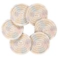 6 Pieces Coil Coasters Bar Coasters Anti-slip Coasters Heat-resistant ...