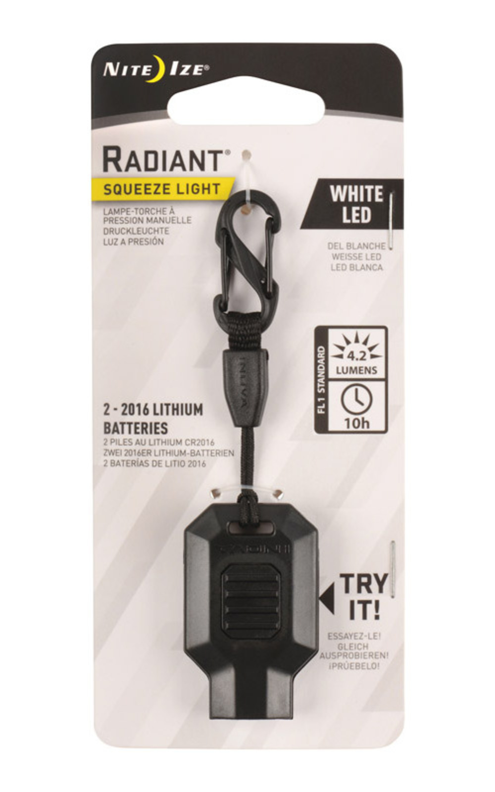 Squeeze Light II-White - Walmart.com