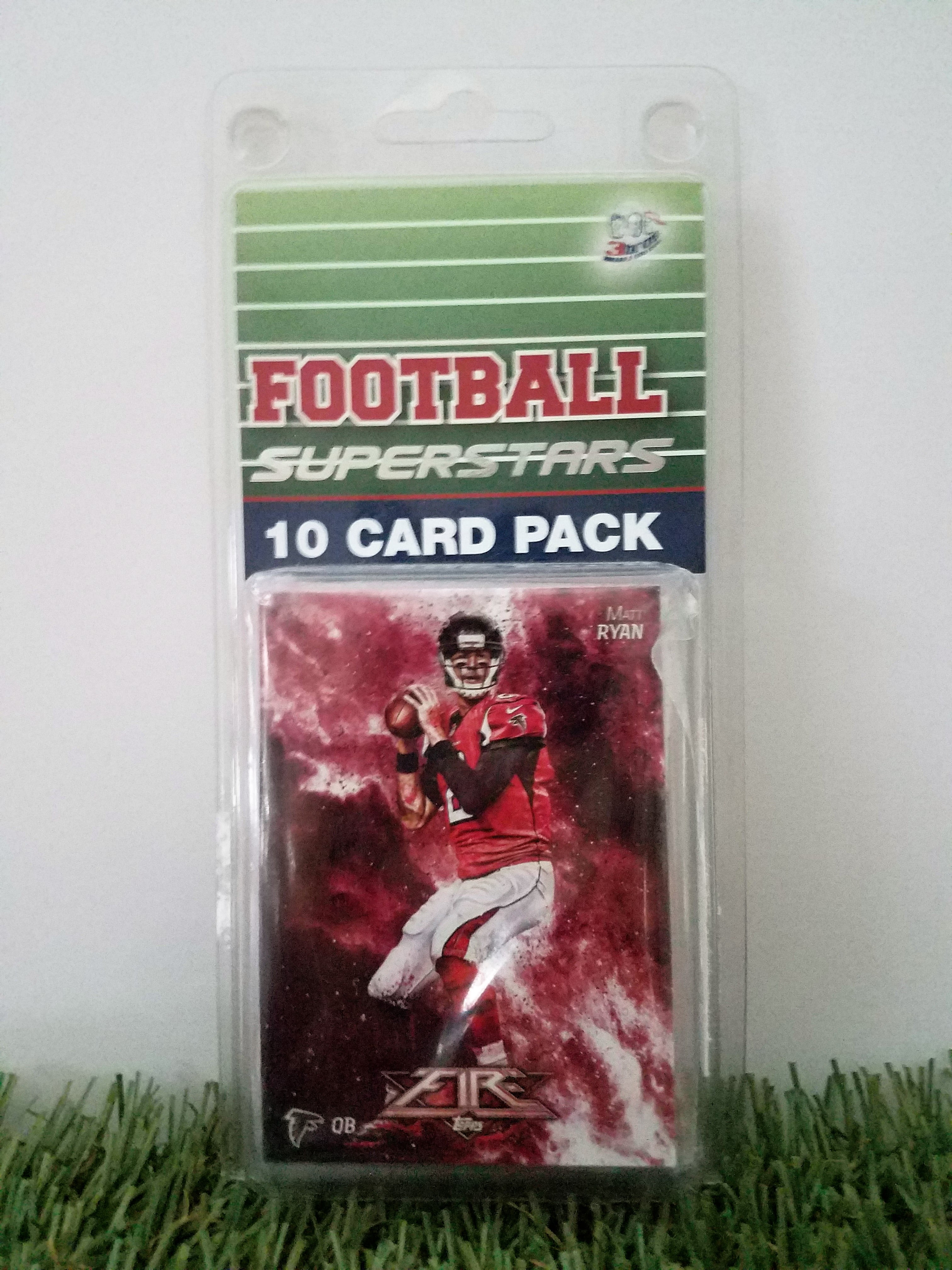 Matt Ryan- (10) Card Pack NFL Football Superstar Matt Ryan Starter Kit ...