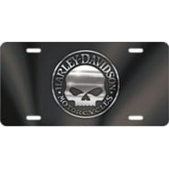 Harley-Davidson Silver Laser License Plate - Walmart.com