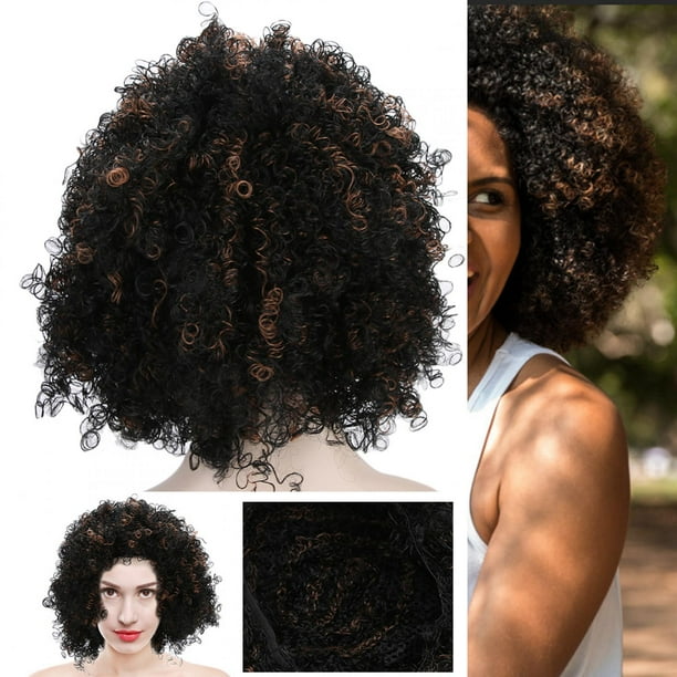 Women Afro Bob ， Short Kinky Curly ， The Memory Fiber Curly ， European ...