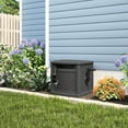 Suncast 150ft. Garden Hose Hideaway Reel, Outdoor Storage Box, Gray ...