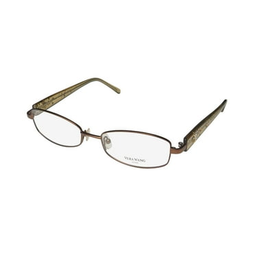 New Vera Wang Luxe Mireille 2 Womens/Ladies Designer Half-Rim Titanium ...