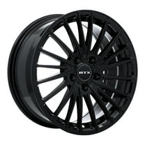 RTX INK 17X7.5 5-100/114.3 42P C73.1 GOLD MCH Wheel - Walmart.com