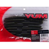 YUM Dinger Soft Plastic Worm 5" Green Pumpkin 8 Count - Walmart.com