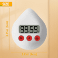 Digital Bathroom Clock Waterproof Shower Clock Timer Temperature