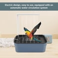 Automatic Circulation Bird Bath Tub for Small Birds - Encourages ...