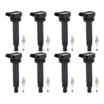 SINOCMP 8PCS UF230 Ignition Coils Pack & Iridium Spark Plugs for Lexus ...