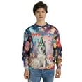 Happy New Year Siberian Husky Chills on Year-End Party All Over Print ...