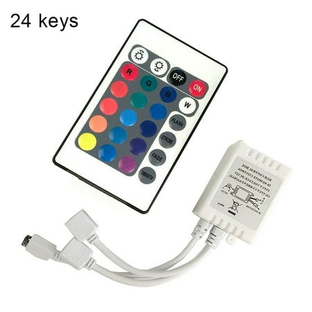 CAROOTU 24/44 Key Mini Infrared Remote Controller for RGB LED Light ...