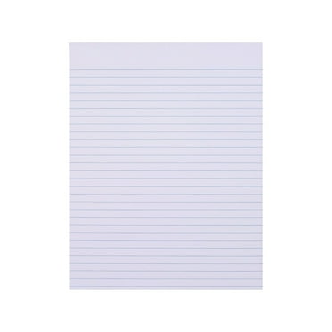 DPS by Staples Notepads Letter Sized (8.5" x 11.75") White 12/PK 814000 ...