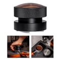 Coffee Tamper Auto Leveling Stainless Steel Spring Loaded Palms Tamper ...