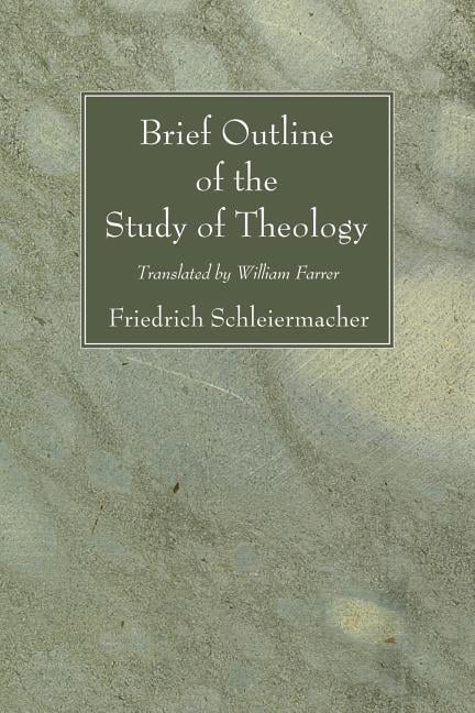 Brief Outline of the Study of Theology (Paperback) - Walmart.com ...