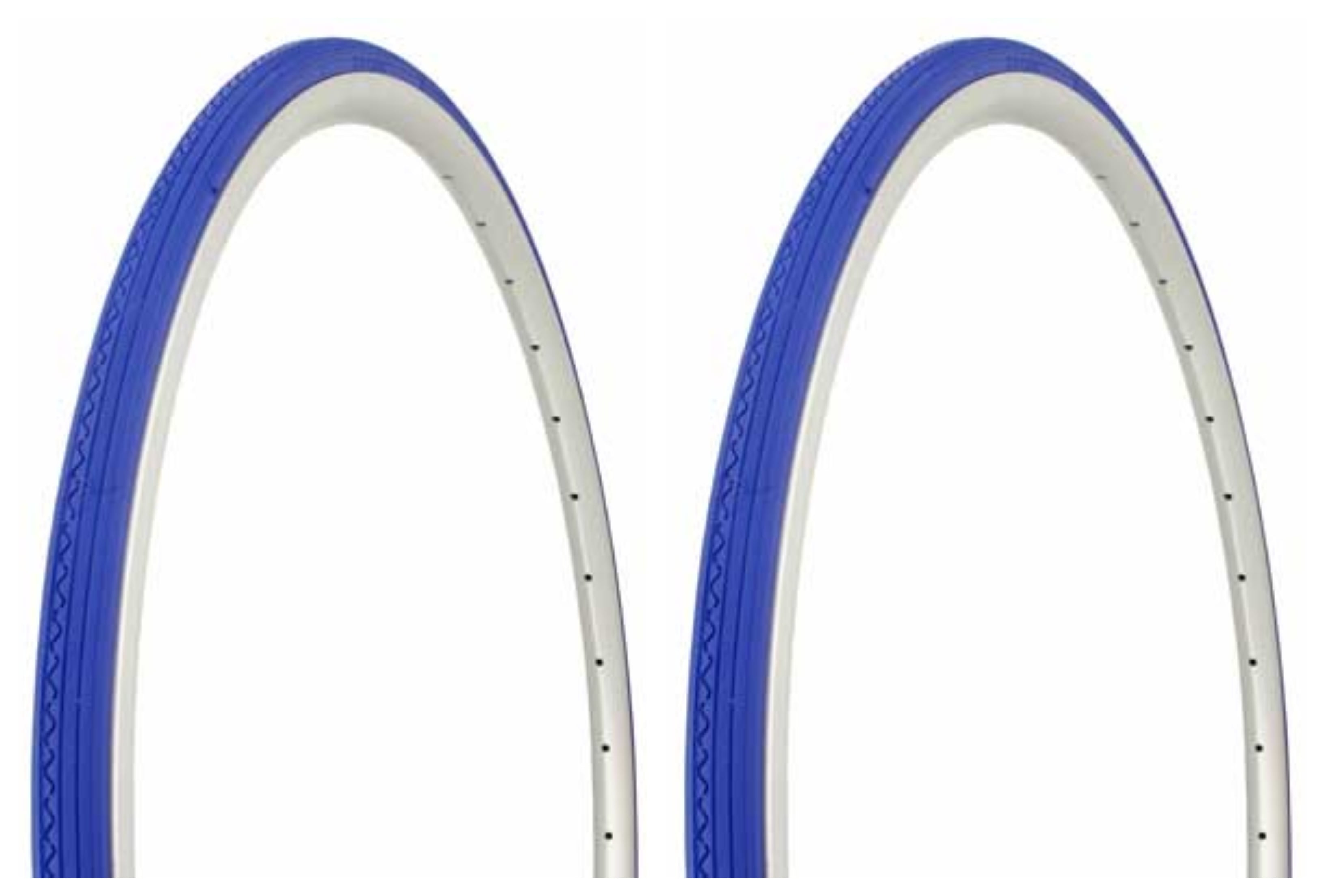 Tire set. 2 Tires. Two Lowrider Two Bike Tires Duro 700 x 23c Blue/Blue ...