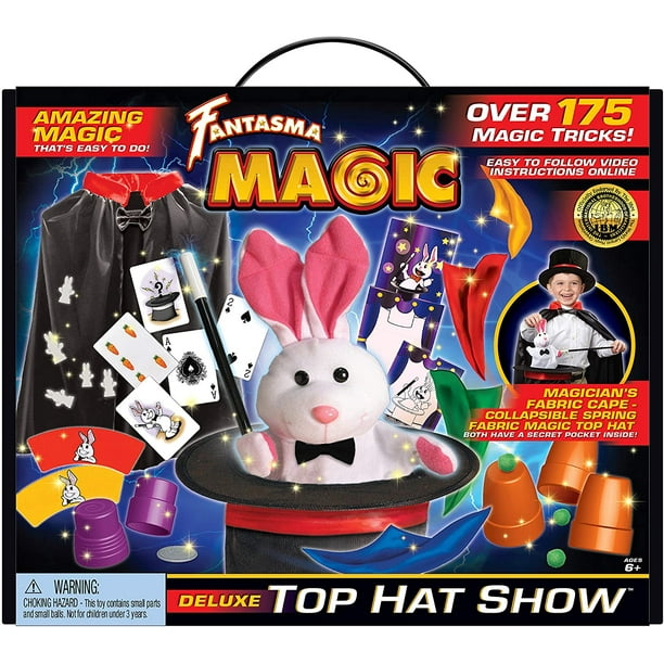 Fantasma Top Hat Magic Show - Over 175 Fantastic Magic Tricks - Walmart.com