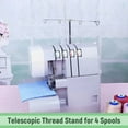 AMLESO Adjustable Cone Thread Stand Spool Holder for Sewing Machine ...