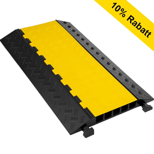 BENTISM Modular Rubber 5-Cable Warehouse Electrical Snake Cover ...