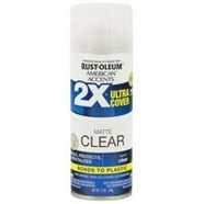 2-Pack Value - Rust-oleum matte clear enamel spray, clear - Walmart.com