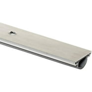 1" Wide by 1/2" High - Clear Acrylic Frameless Shower Threshold - 35 in ...