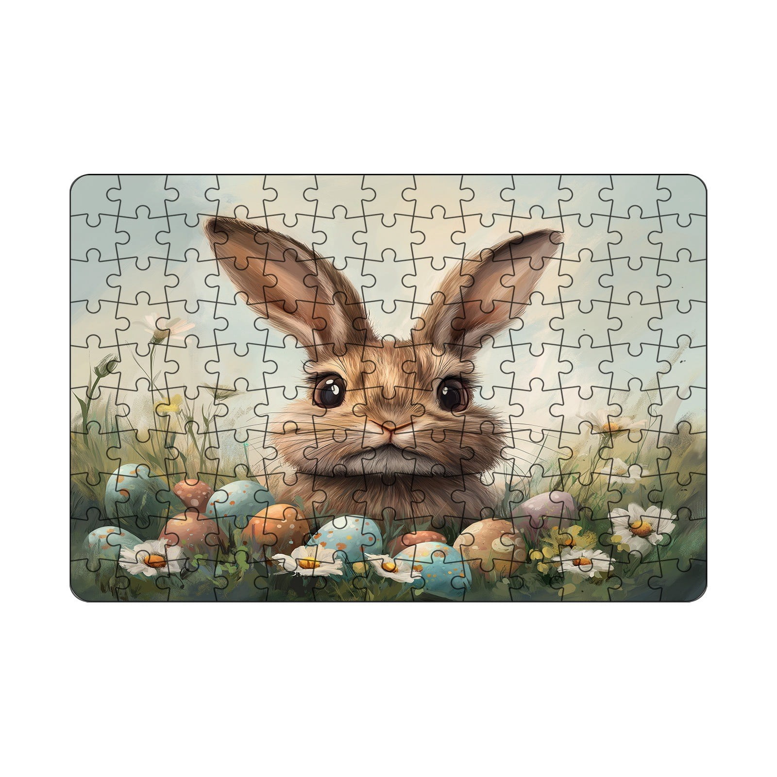 Click here for Anineo 130 Piece Easter Puzzle Set Easter Cute Bun... prices