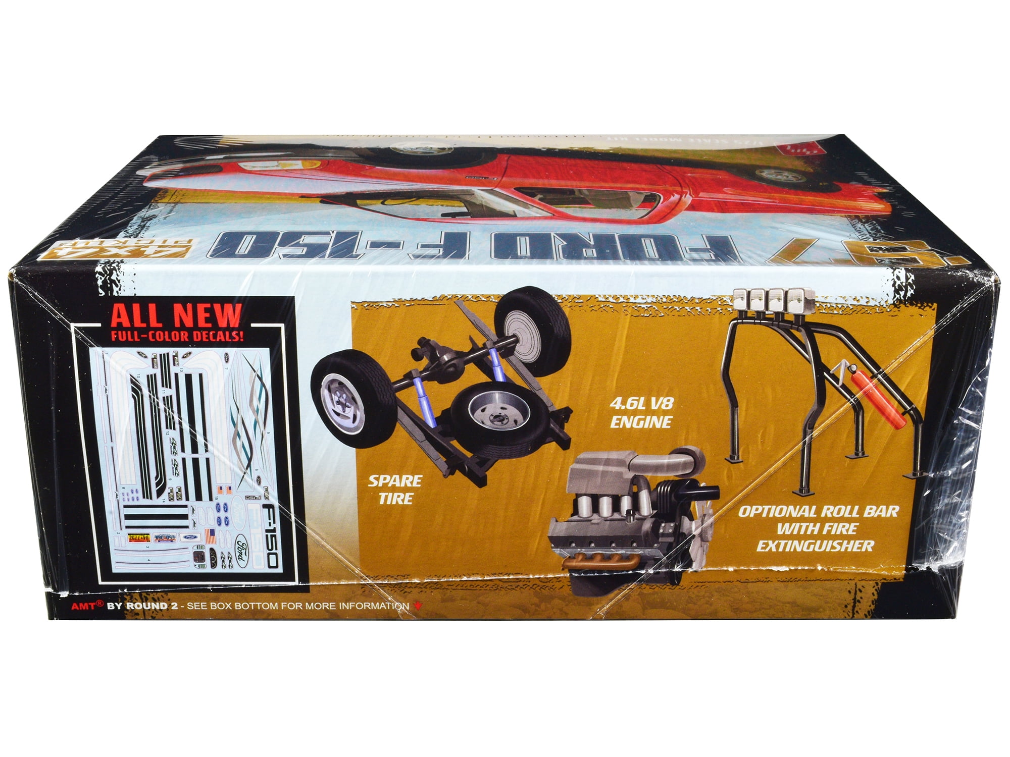 Skill 2 Model Kit 1997 Ford F-150 4X4 Pickup Truck 1/25 Scale Model by ...