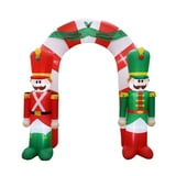 9FT Multi-Colored Christmas Soldier Arch Inflatable. - Walmart.com
