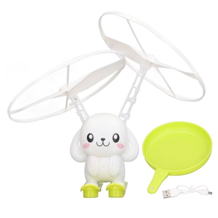 Bubble Blowing Helicopter Toy USB Rechargeable Automatic Induction ...