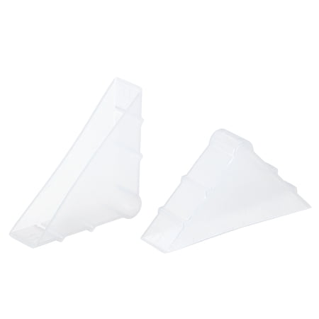 Uxcell PP Corner Protector Triangle 40x11mm for Ceramic, Glass, Metal ...
