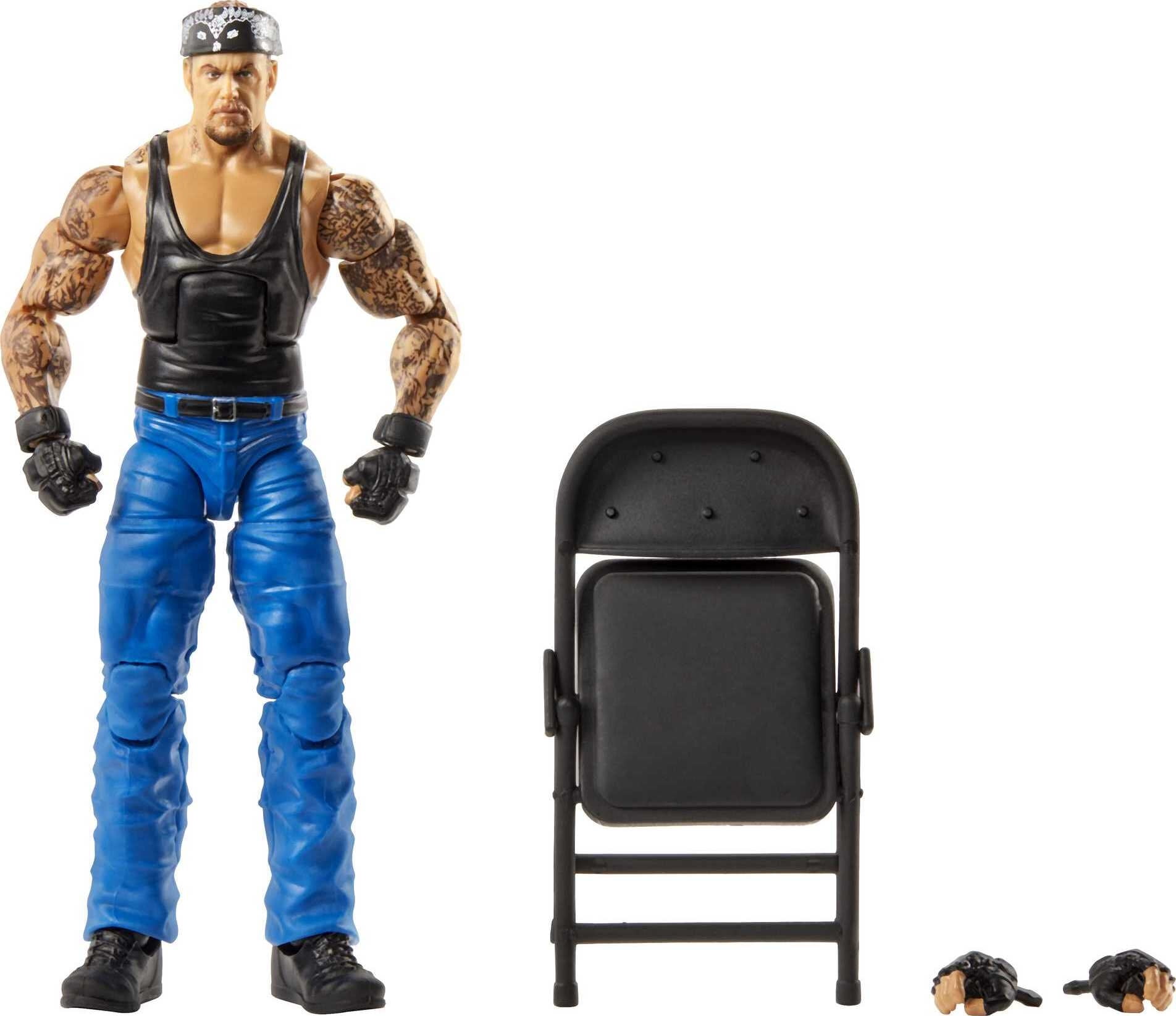 WWE Action Figures, WWE Elite Undertaker, Ruthless Aggression - Walmart.com