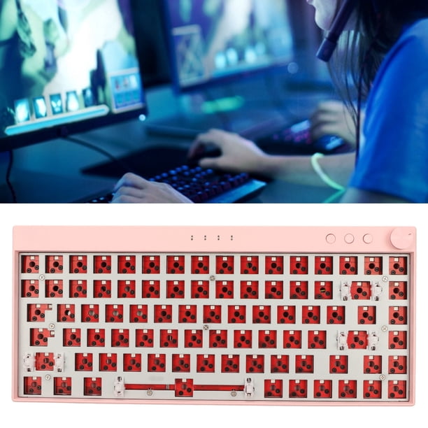 Mechanical Keyboard Kit, Customizable RGB Mechanical Keyboard Kit With ...