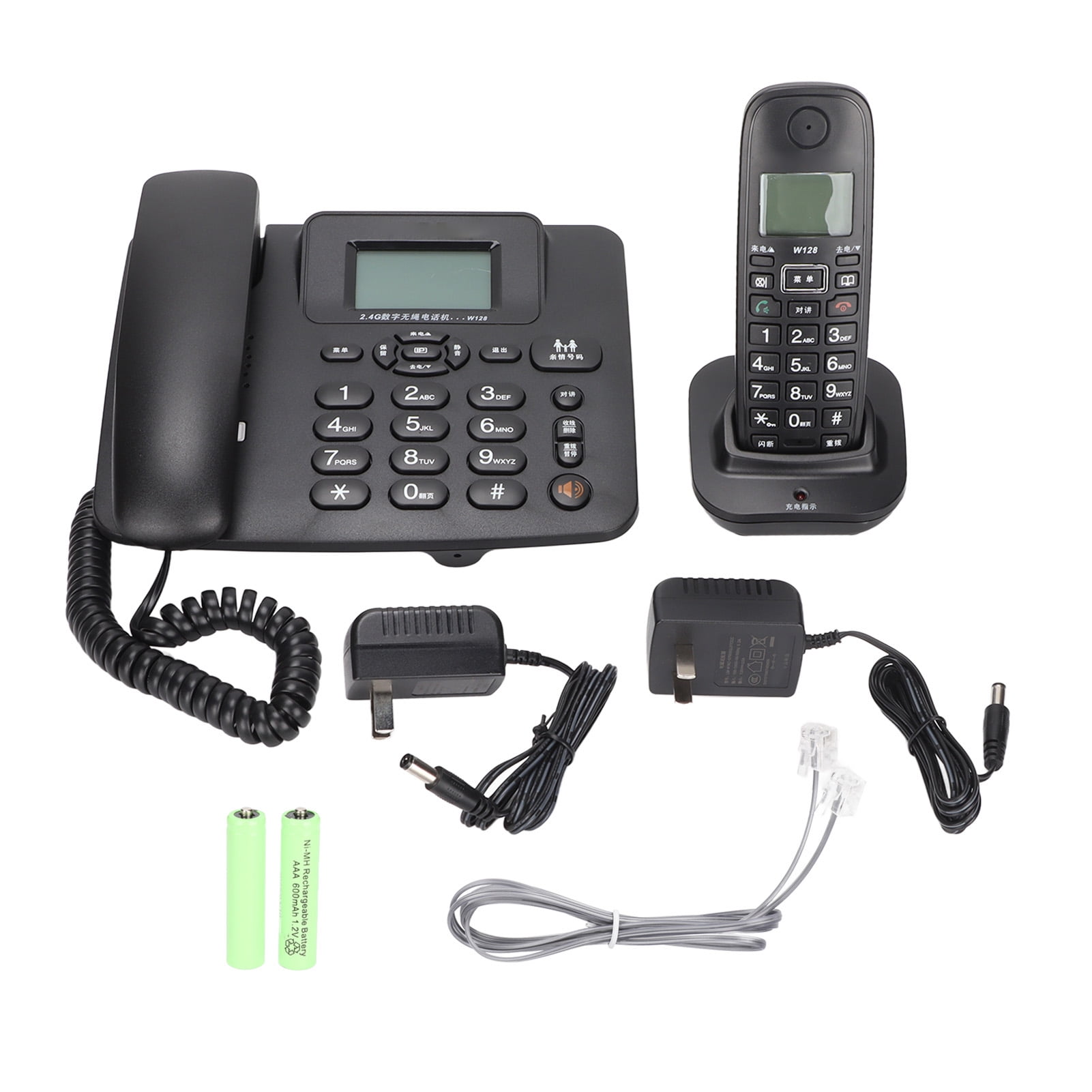 Sistema telefónico de Oficina NikouMX inalámbrico expandible 18 tonos ...