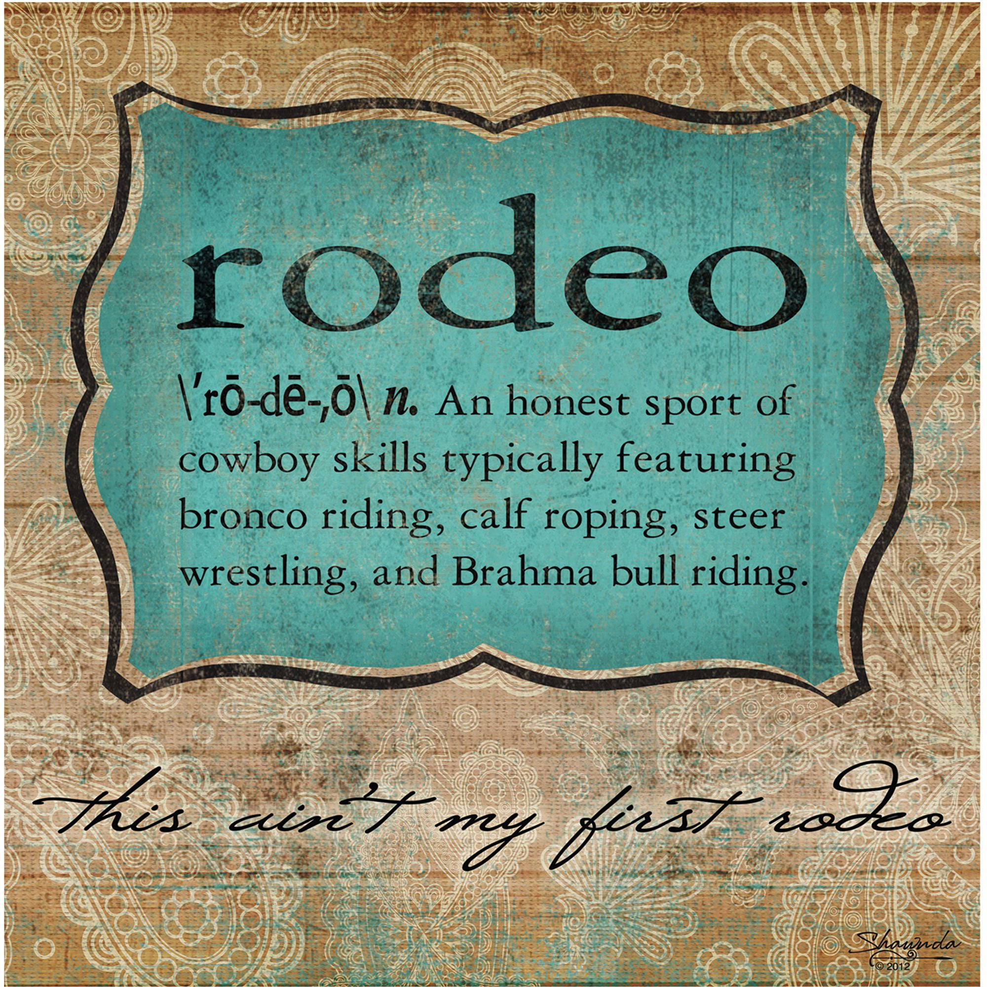 Thirstystone Occasions Drink Coasters, Rodeo Definition - Walmart.com ...