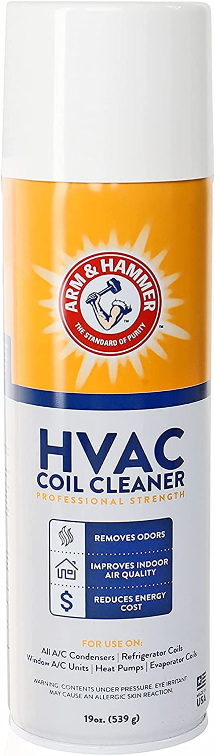 Arm & Hammer Biodegradable Aerosol Air Conditioner AC Coil Cleaner ...