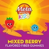 Metamucil Kids Fiber Gummies Mixed Berry 72 Count for Children's ...