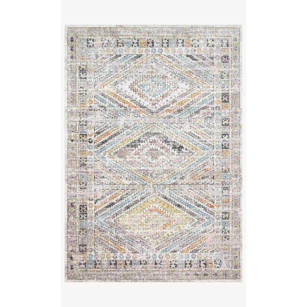 Loloi II Dante Boho Ivory / Multi Area Rug - Walmart.com