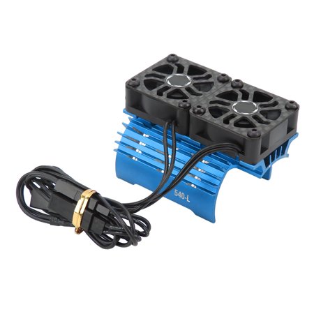 RC Motor Fan Cooling Heatsink, 8.4V 36mm Dual Cooling Fans RC Motor ...