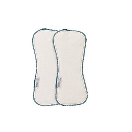 Buttons Hemp/Organic Cotton Diaper Inserts - Nighttime - 2 Pack (Large ...