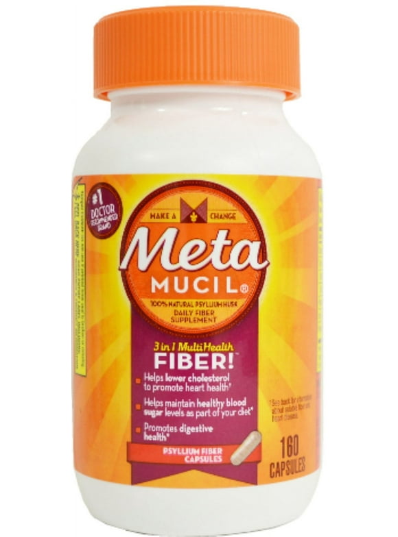 Metamucil Fiber Capsules in Metamucil - Walmart.com