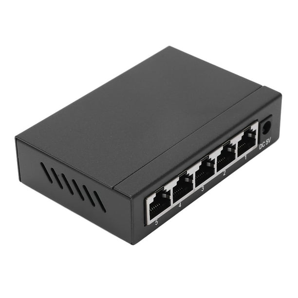 Ethernet Unmanaged Desktop Switch, 5 Port Ethernet Switch Ethernet ...