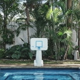 Dunn Rite PoolSport Portable Pool Basketball/Volleyball Set - Walmart.com