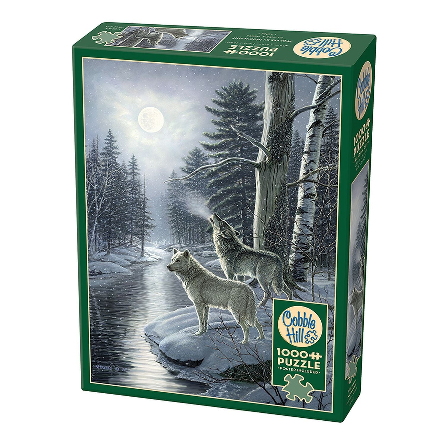 Click here for Cobble Hill - Wolves By Moonlight (1000-Piece Puzz... prices