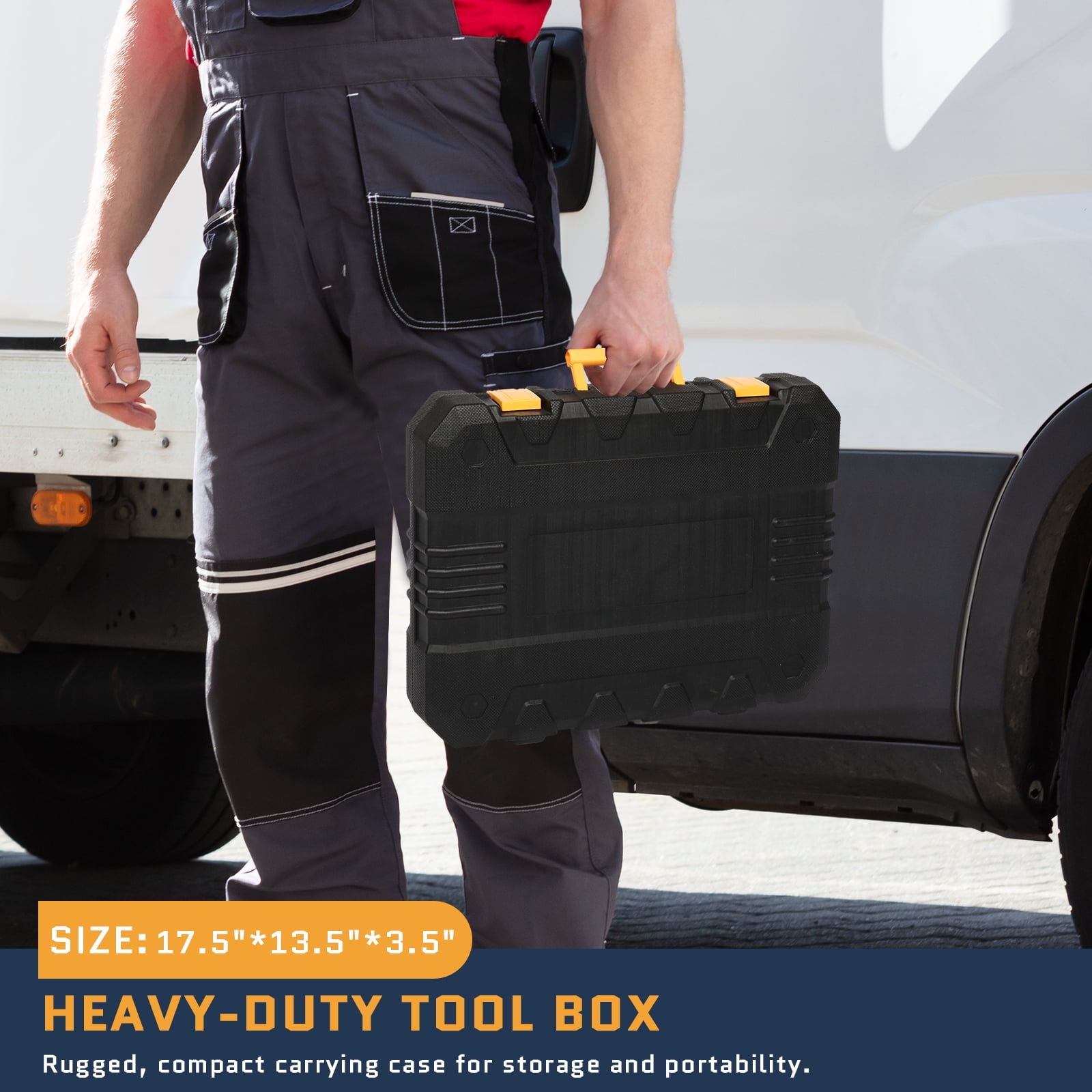 Buy Ktaxon 198 Piece Tool Set, General Household Hand Tool Kit, W ...