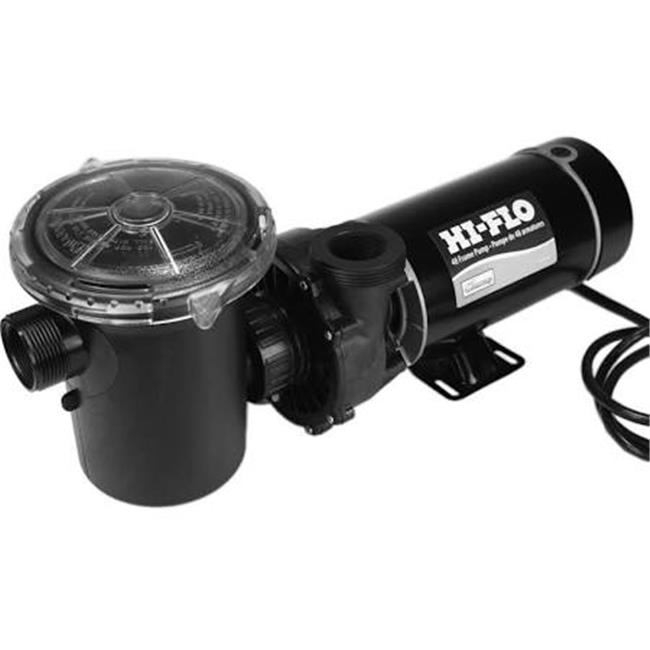 Waterway Plastics WWPH11006R 115V 1 Horsepower Hi-Flo Pump, Horizontal ...