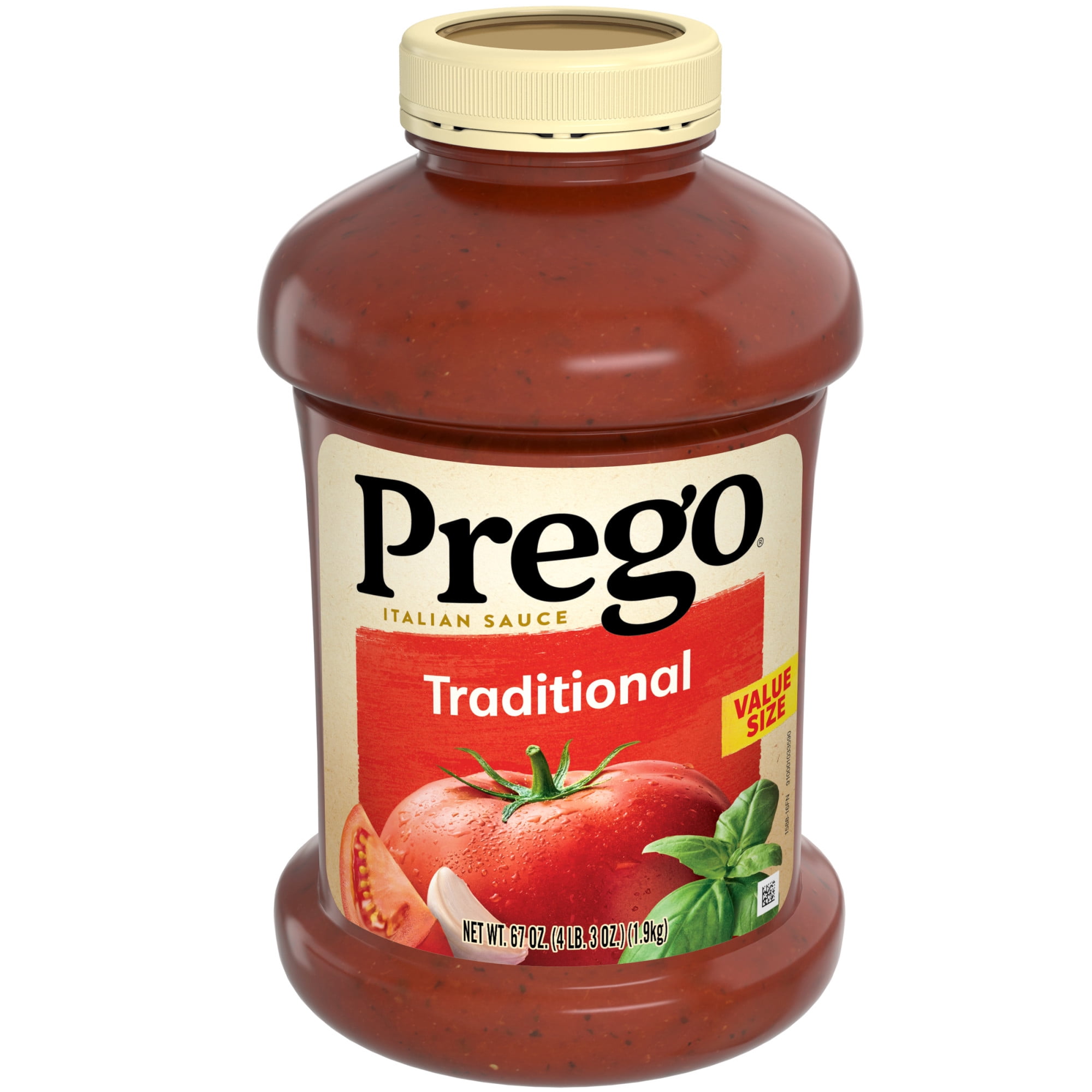 Prego Traditional Spaghetti Sauce 67 Oz Jar Walmart