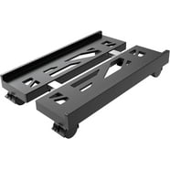 Femond Height Adjustable Computer Tower Stand, Mobile PC Stand 2-Tier ...