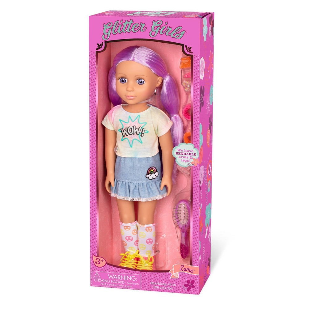 Click here for Glitter Girls 14 Poseable Fashion Doll- Luma prices