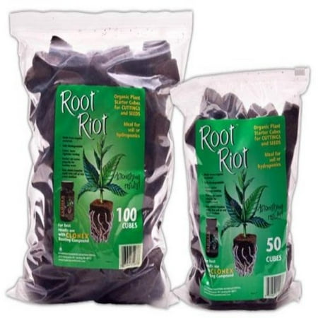 Root Riot Plugs 50 Cubes 714129 - Walmart.com