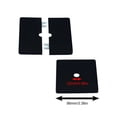 Clearance! Zguuel Wall Hole Cover Plate, 22mm Square Decorative Patch ...