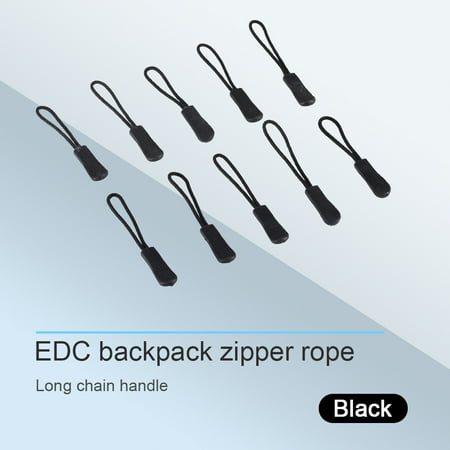 Edc Zipper Rope Zipper Slip Rope Clothes Zipper Rope Zipper Pulls Cord ...