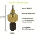 LABLT Oil Temperature Pressure Sensor 4921477 for Car ISM QSM Engine ...